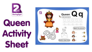 Queen Activity Sheet | Raring2go!