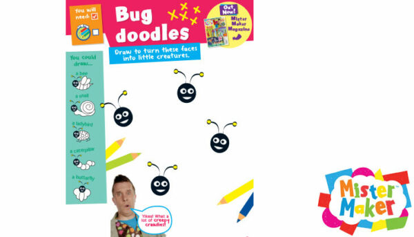 Bug Doodle Drawing | Raring2go!
