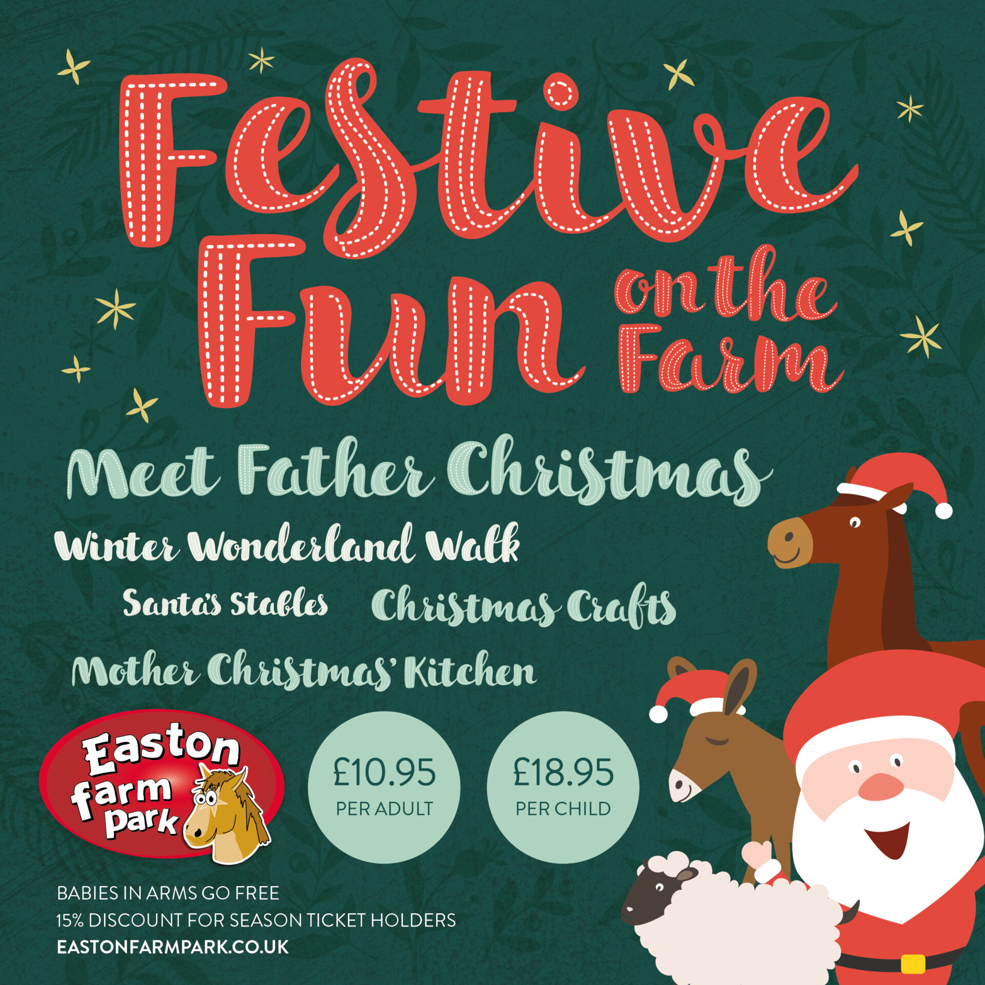 Festive Fun at Easton Farm Park | Raring2go!