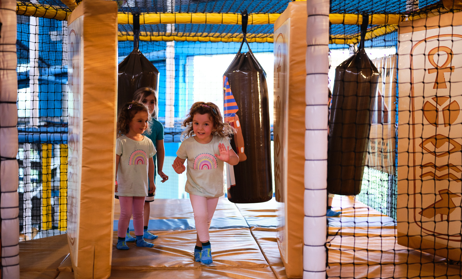 Trampoline and Soft play fun in Southsea Exploria