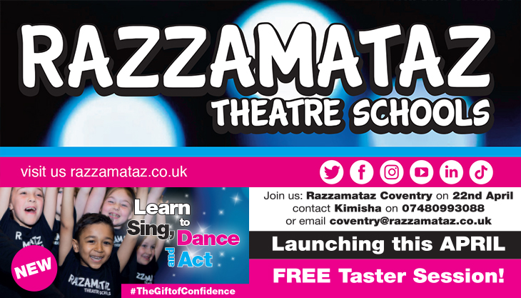 Razzamataz Theatre School Coventry | Raring2go!
