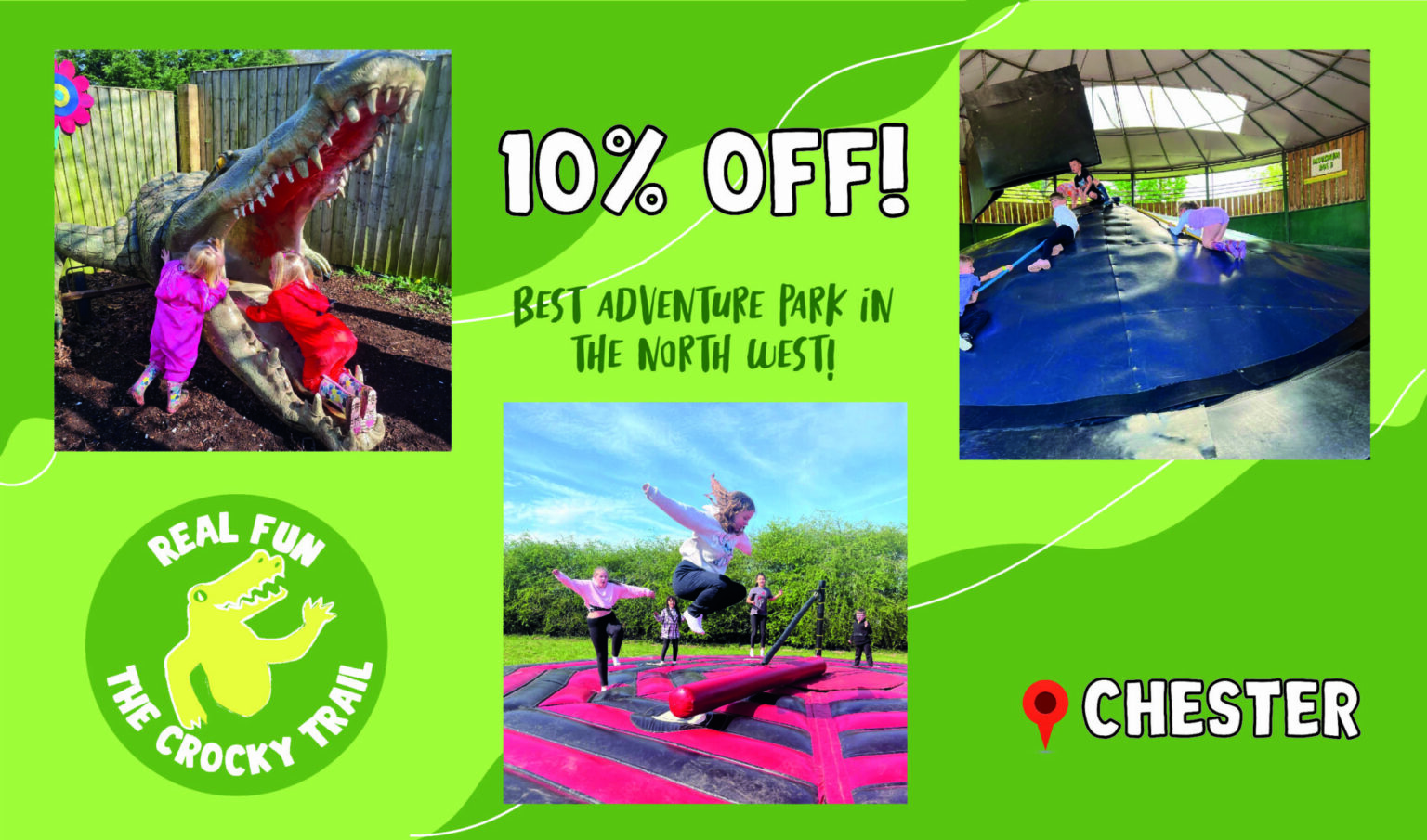 Crocky Trail 10% offer | Raring2go!