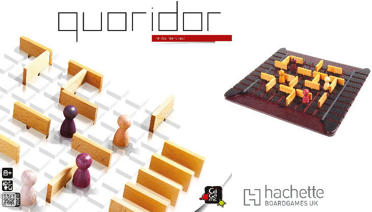 E: 31/07 Win the Quoridor Mini Game by Hachette Boardgames UK ...
