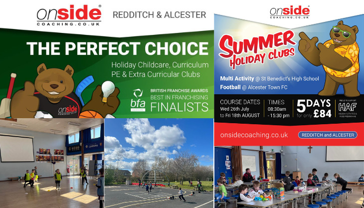 Onside Coaching Summer Camps in Alcester | Raring2go!