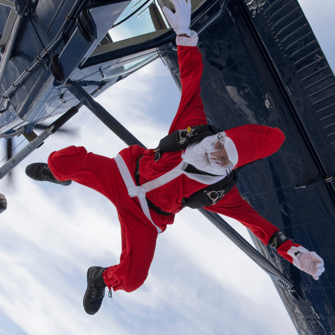 Kemp Hospice Santa Skydive 2023