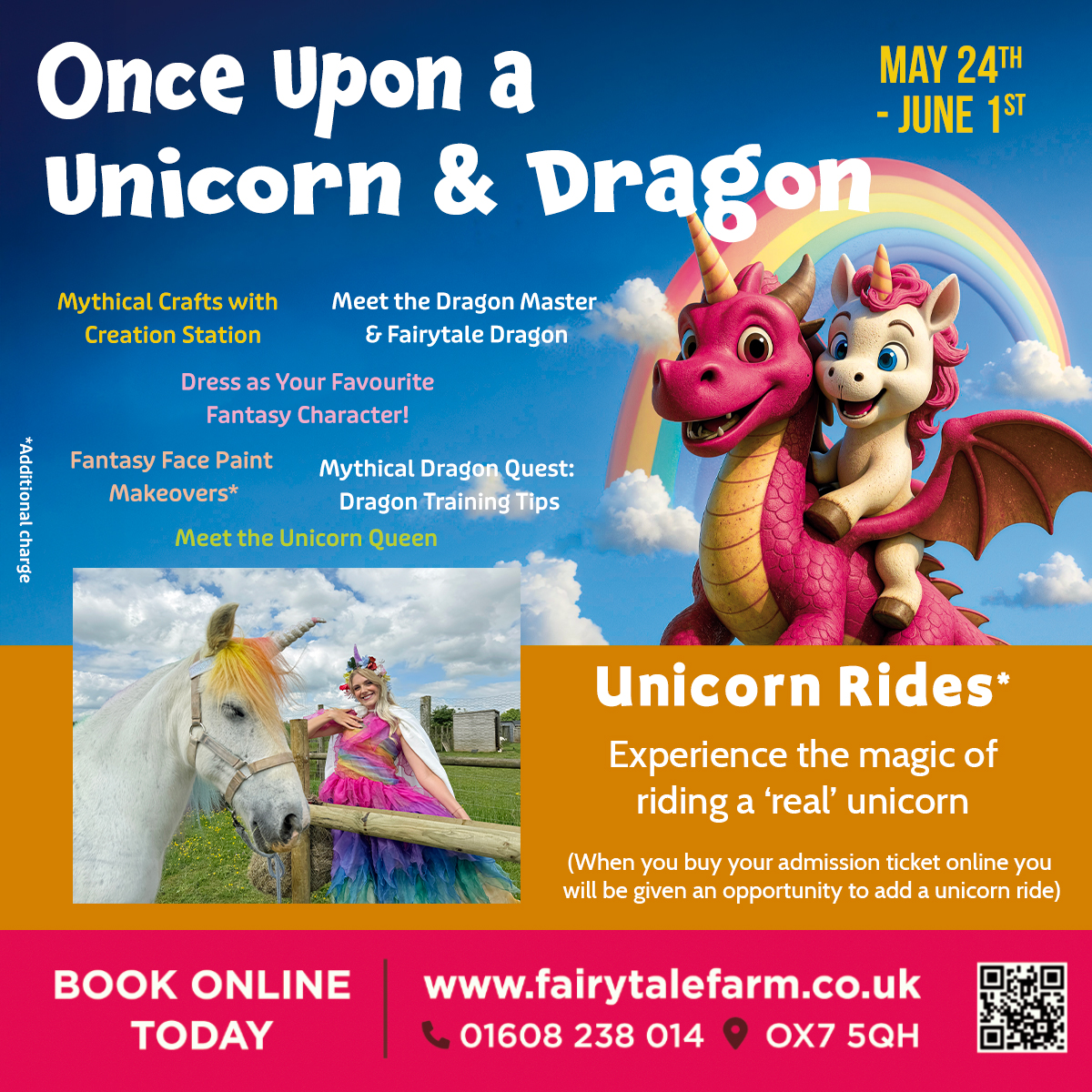 Once Upon a Unicorn and Dragon | Raring2go!
