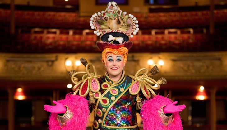 The full star cast officially launch the pantomime season at Darlington ...