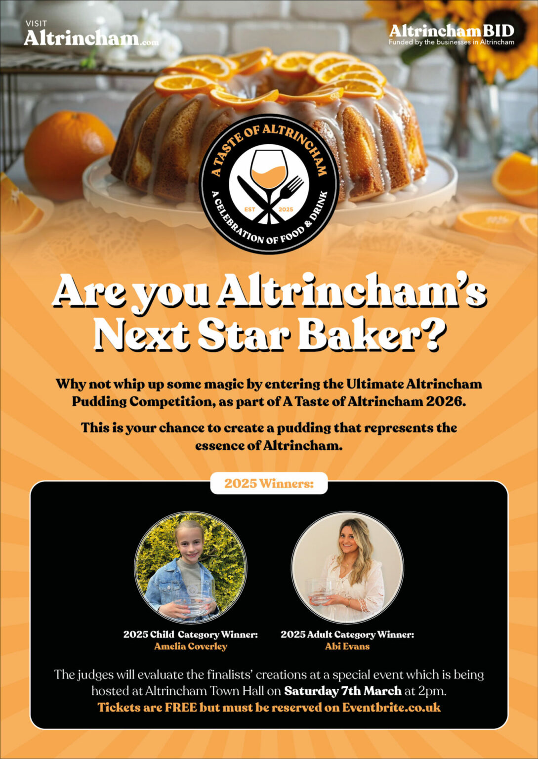 Ultimate Altrincham Pudding Competition Announced | Raring2go!